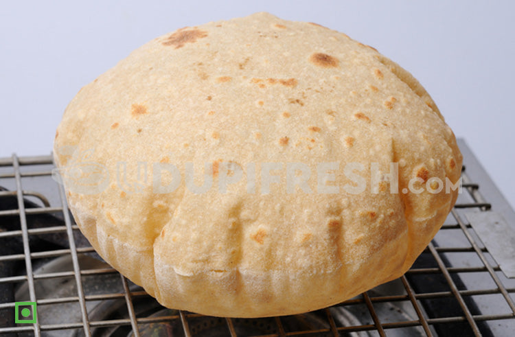 Ready to Cook Wheat Chapati Pack of 10 – UDUPI FRESH