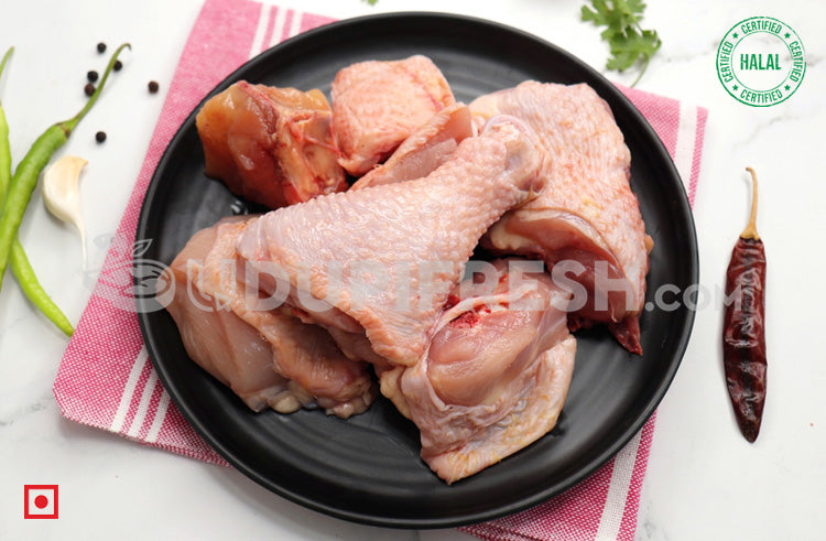 Tyson/Cobb-Vantress Chicken Curry Cut With Skin 1 Kg – UDUPI FRESH